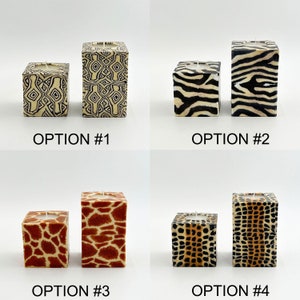 Zebra Glow: Handcrafted Swazi Cube Candles Inspired by Nature's ...