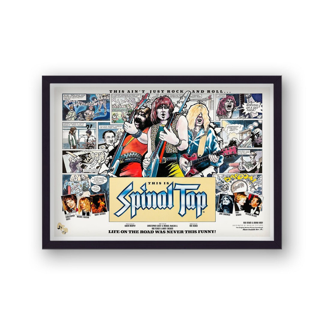 Vintage Movie Print This is Spinal Tap No2 - Etsy