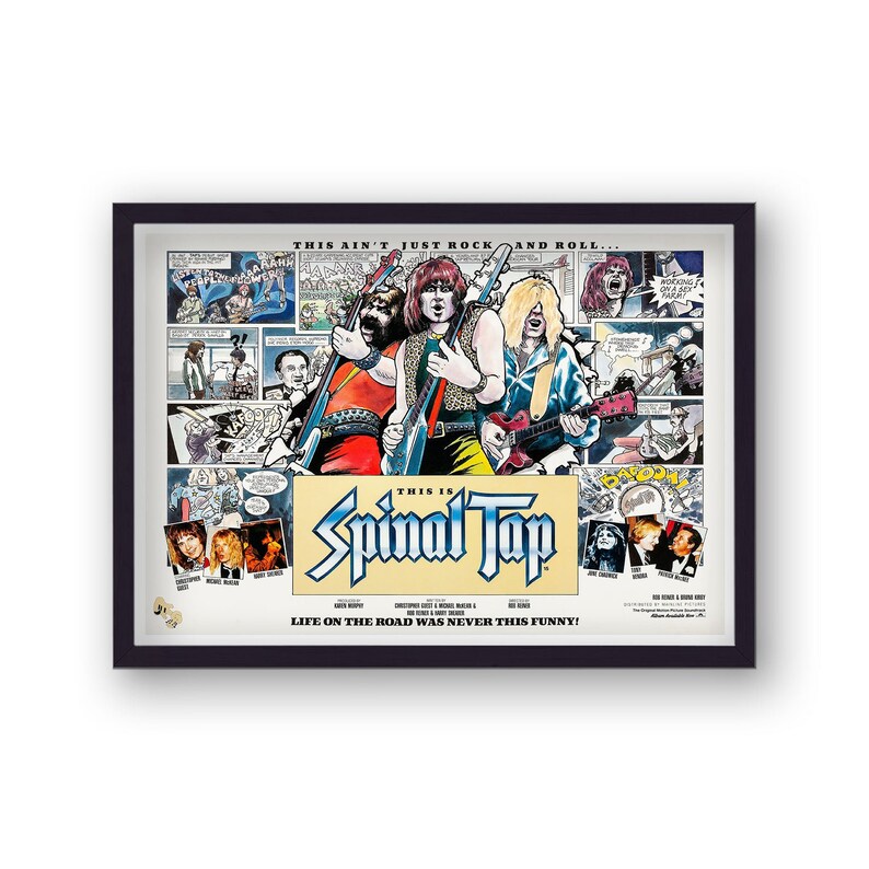 Vintage Movie Print This is Spinal Tap No2 - Etsy