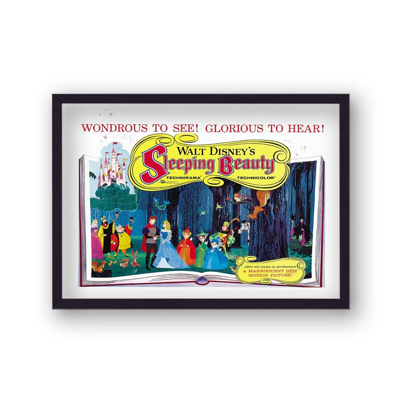 Vintage Movie Print Sleeping Beauty No4 - Etsy