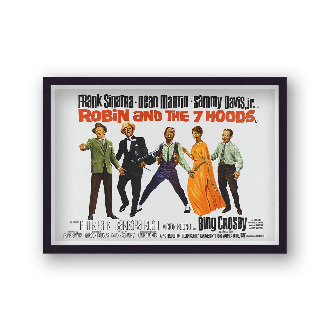 Vintage Movie Print Robin & the Seven Hoods No1 - Etsy