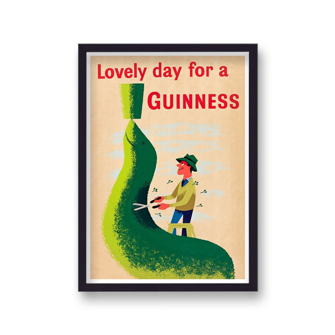Guinness - Lovely Day for A Guinness - Etsy
