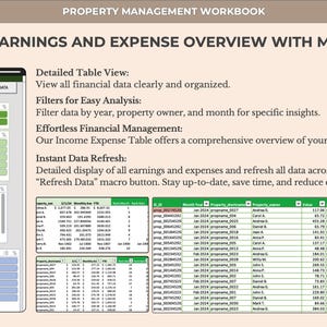 Ultimate Airbnb STR Property Management Excel Dashboard Automated ...