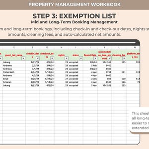Ultimate Airbnb STR Property Management Excel Dashboard Automated ...