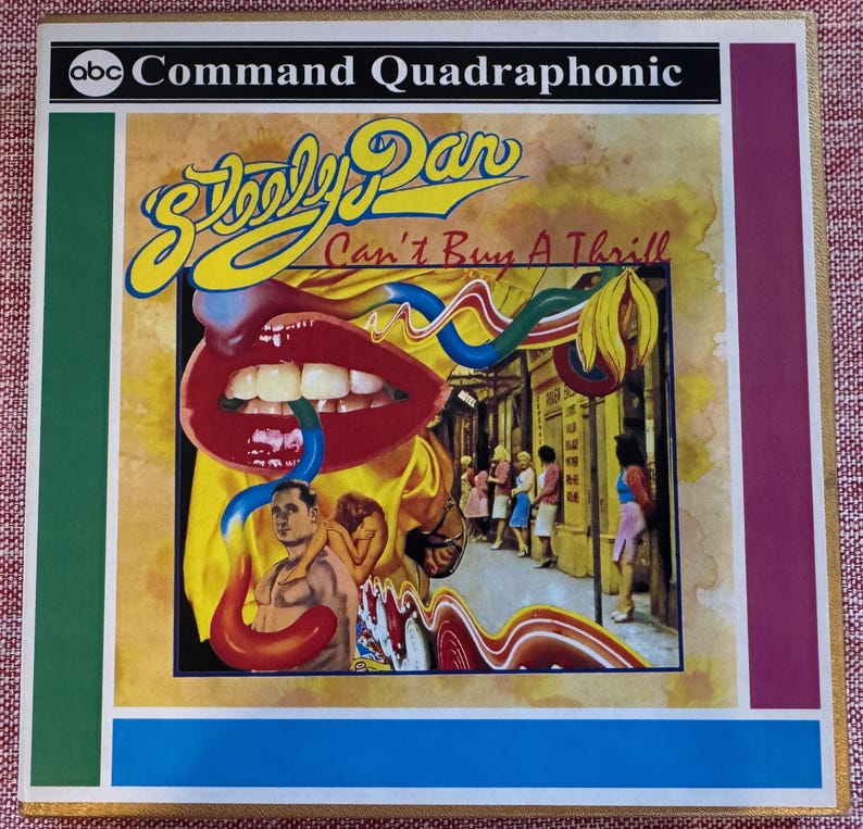 QUADRAPHONIC Steely Dan "can't Buy A Thrill" 4-4-4 Reel to Reel (7.5 ...