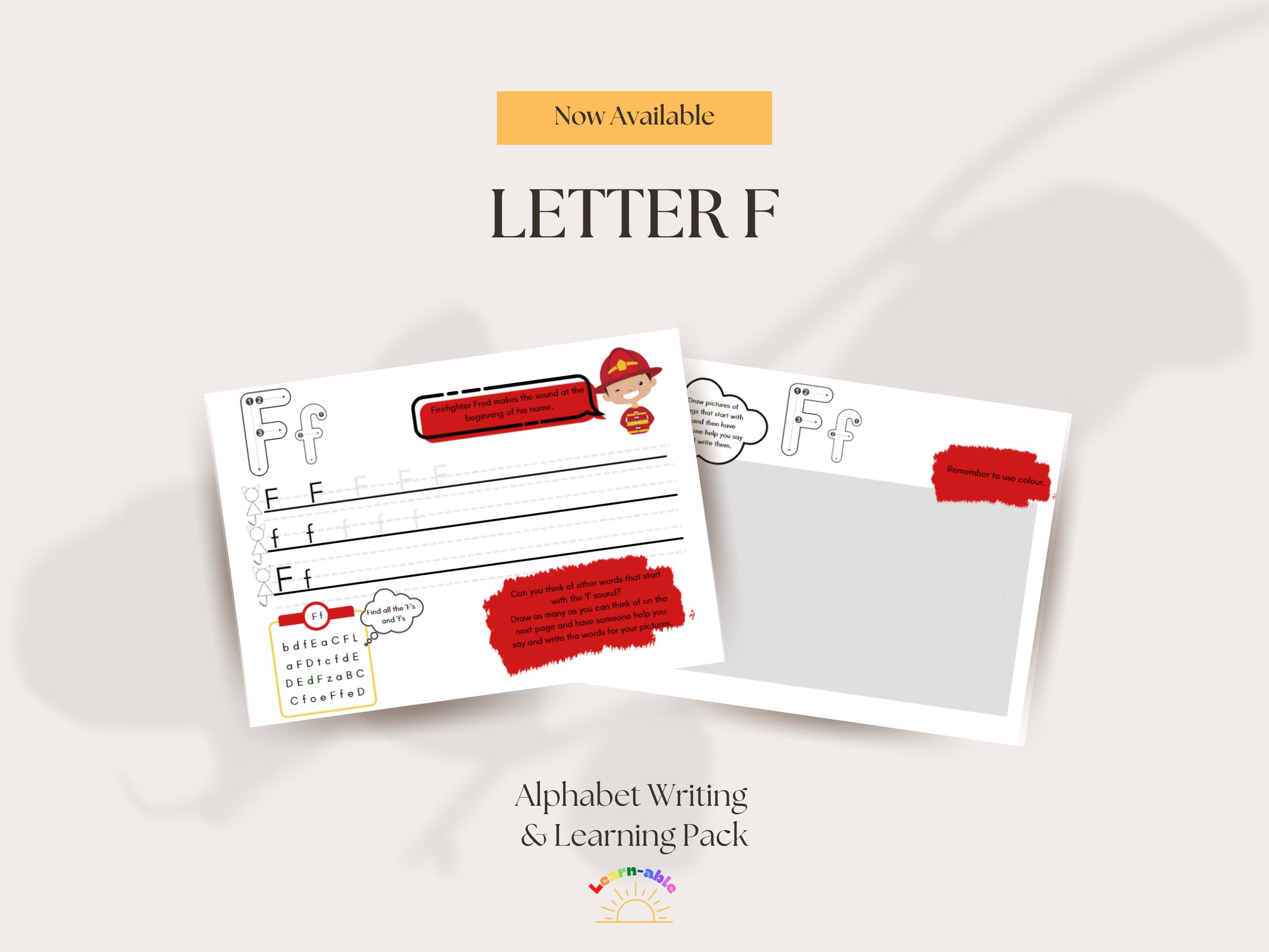 Alphabet Learning & Tracing Worksheets Learning Letters A-Z - Etsy