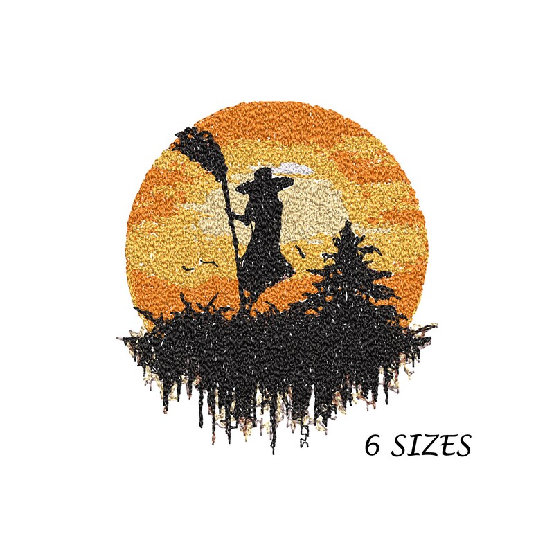 Witch Embroidery - Etsy