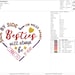 Besties Heart Embroidery Design: Machine Embroidery File (6 Sizes) - Etsy