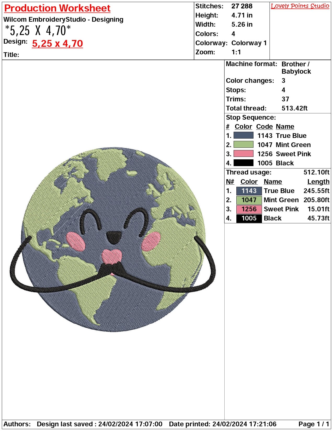 Planet Earth Holding Heart Embroidery Design for Machine, Earth Tribute ...