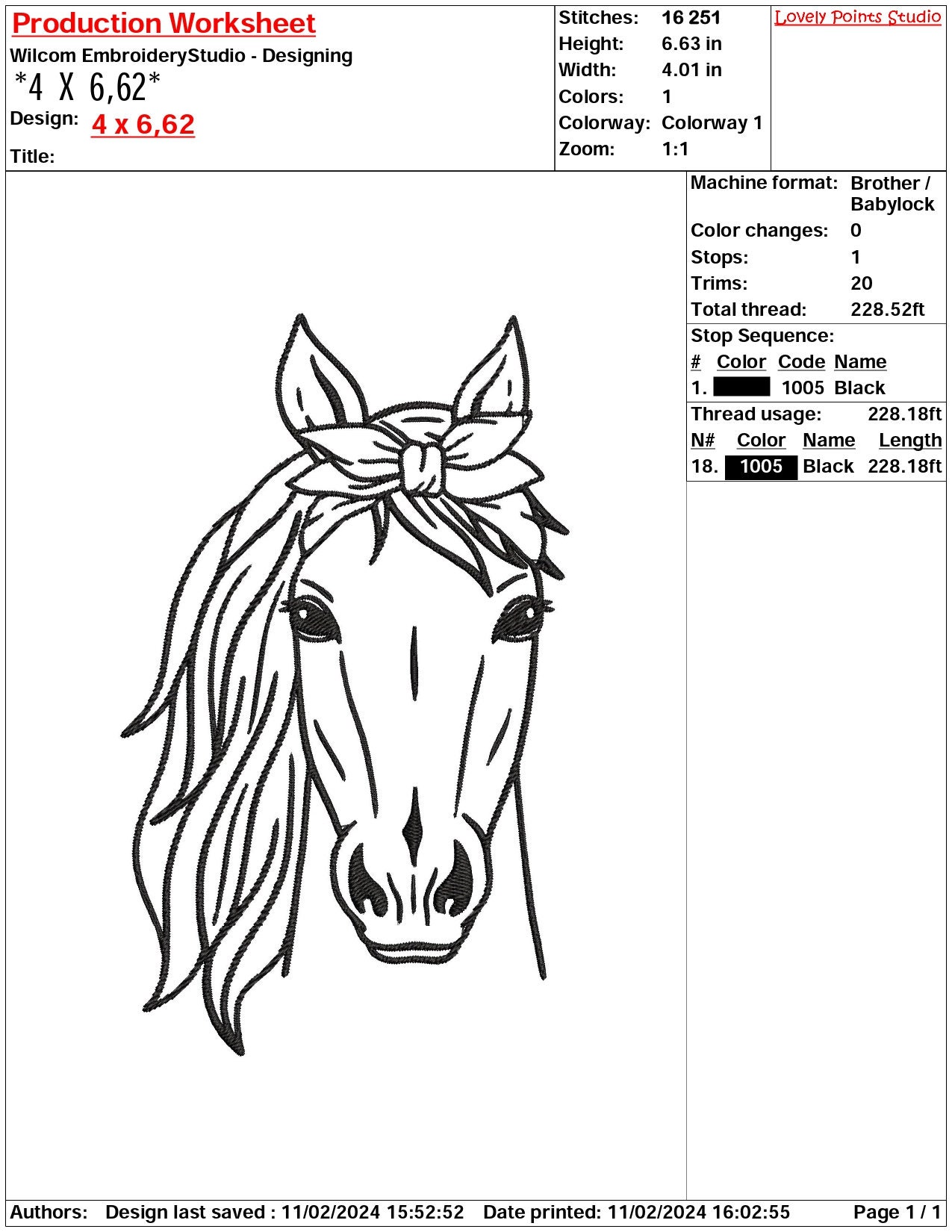 Horse Head Outline Embroidery Design: Line Art (digital File, 5 Sizes) - Etsy