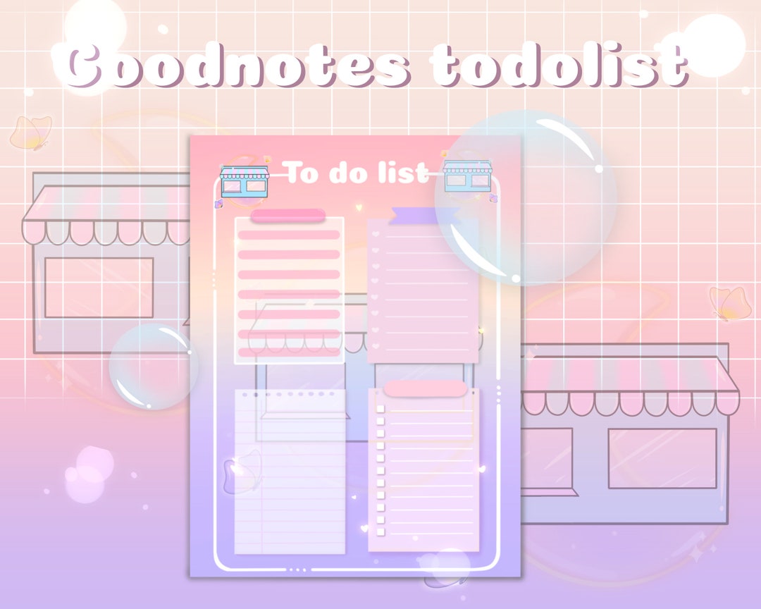 To Do List Cute, Kawaii, to Download, Task List, Achieve Goals, Cute ...