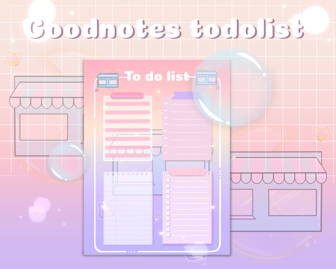 To Do List Cute, Kawaii, to Download, Task List, Achieve Goals, Cute ...