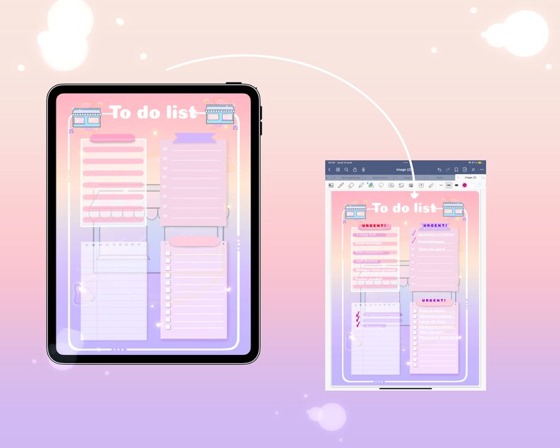 To Do List Cute, Kawaii, to Download, Task List, Achieve Goals, Cute ...