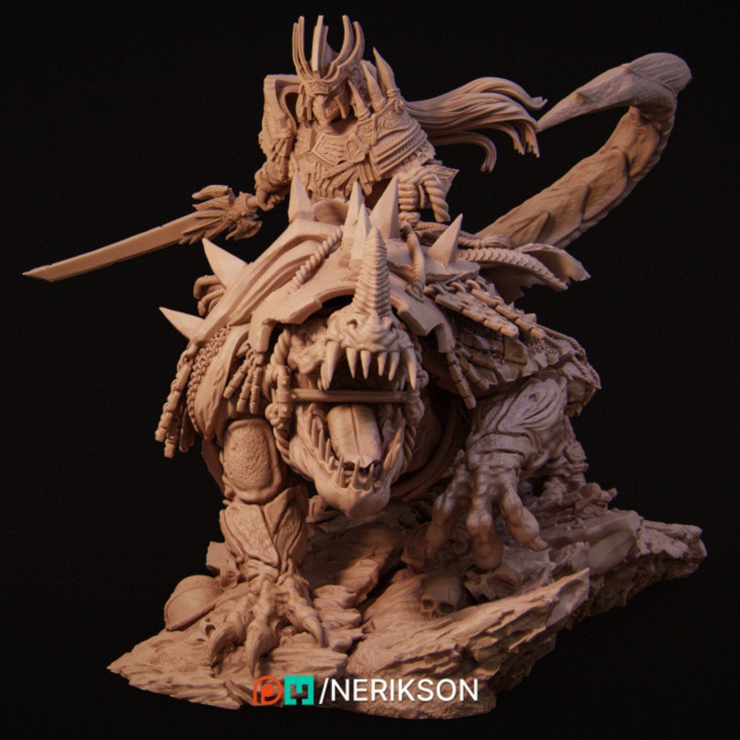 The Four Horseman: War Nerikson Display Model 12k 130 Mm Scale - Etsy