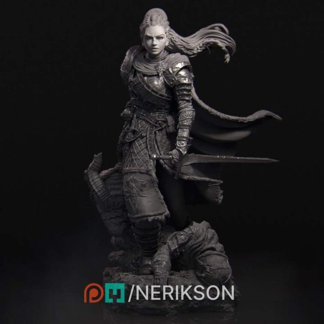 Kalia the Monster Hunter | Nerikson | Display Model | 130 Mm Scale | 75 ...