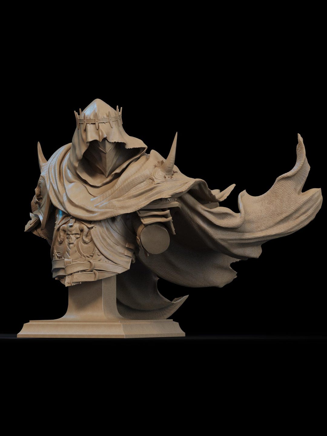 Knight Dareios Bust | CA 3D Studio | Male Bust - Etsy