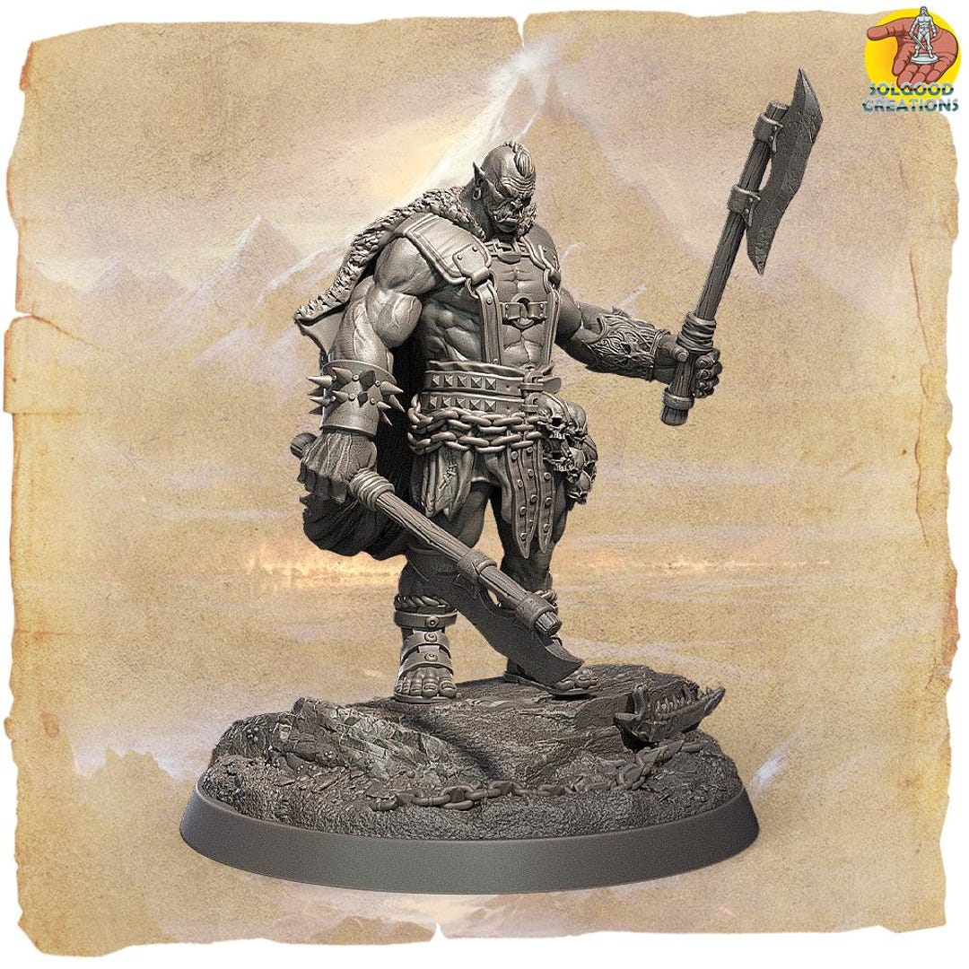 Orcs | Dragon Slayer Orcs | RPG | D&D | Pathfinder | 12k | 3d | 32 Mm ...