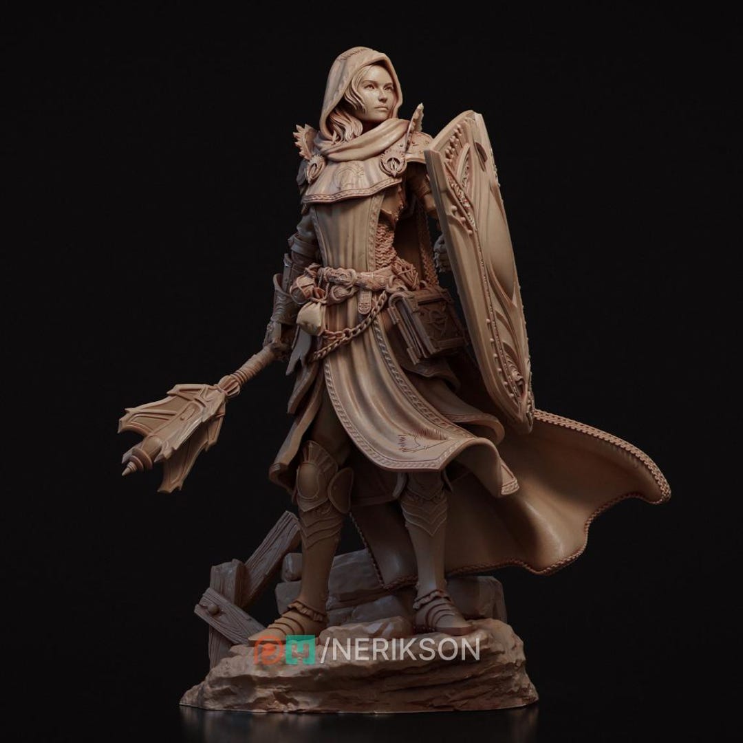 Madeleine the Cleric of Light | Nerikson | Display Model | 140/75 Mm ...