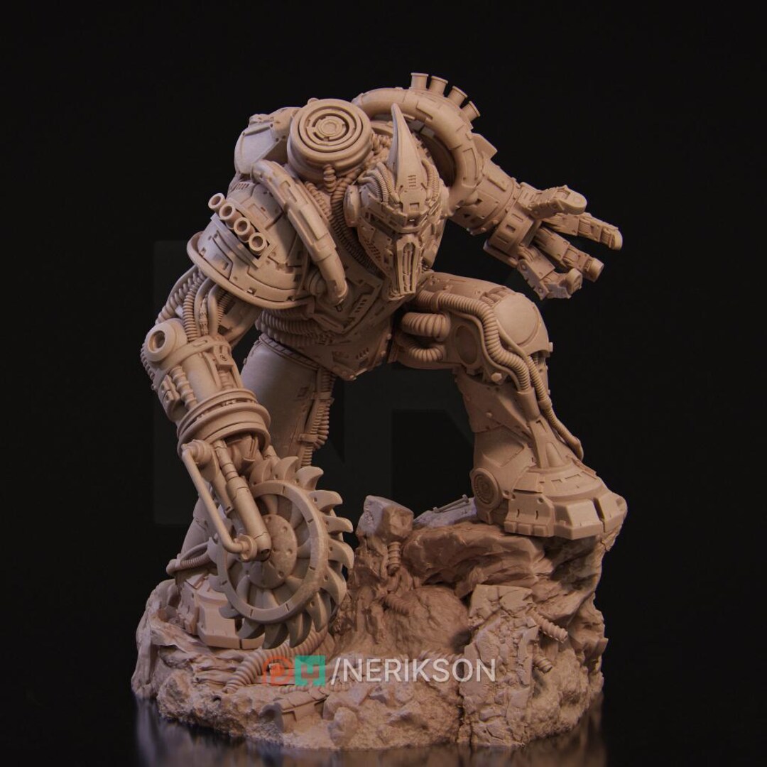 Neo-nixxi's Big Bad Robot | Nerikson | Display Model | 140 Mm Scale ...