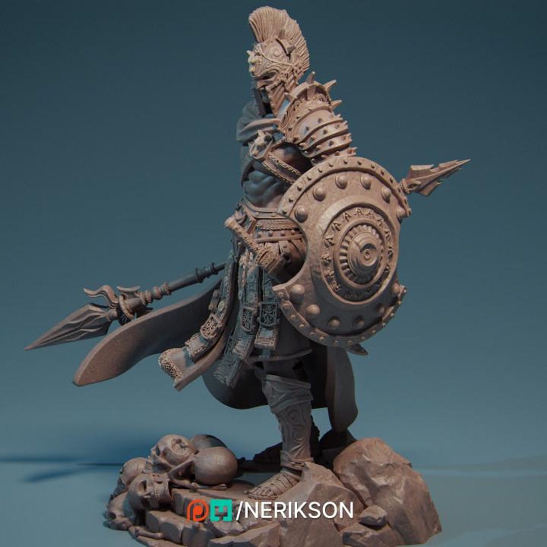 Ares God of War | RPG | D&D | Pathfinder | 12k | 3d | 32 Mm | 75 Mm ...