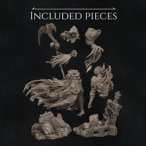 The Grim Reaper | Nerikson | Display Model | 130 Mm Scale | 12k - Etsy