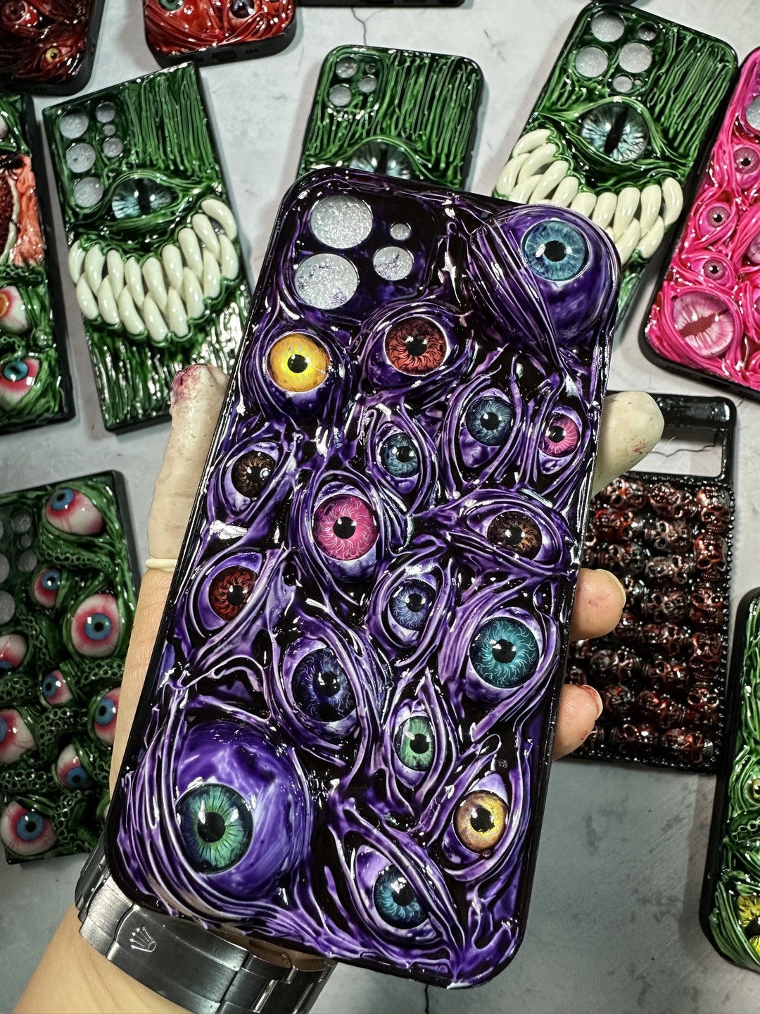 Cthulhubloody Cannibal Aliens Eyeball Horror Handmade 3D iPhone ...