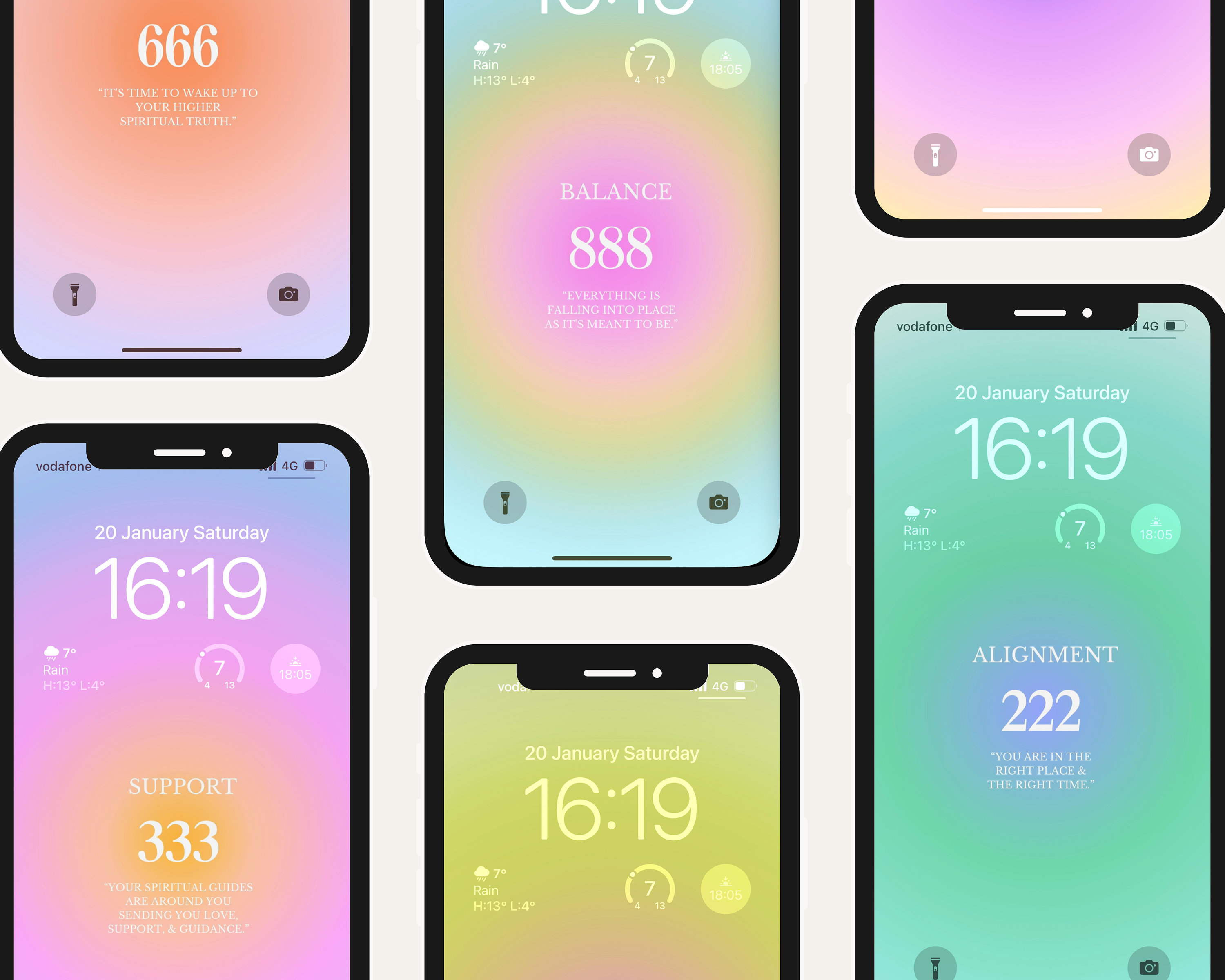 9 Angel Numbers Wallpaper, New Colors, High Resolution, Aesthetic ...