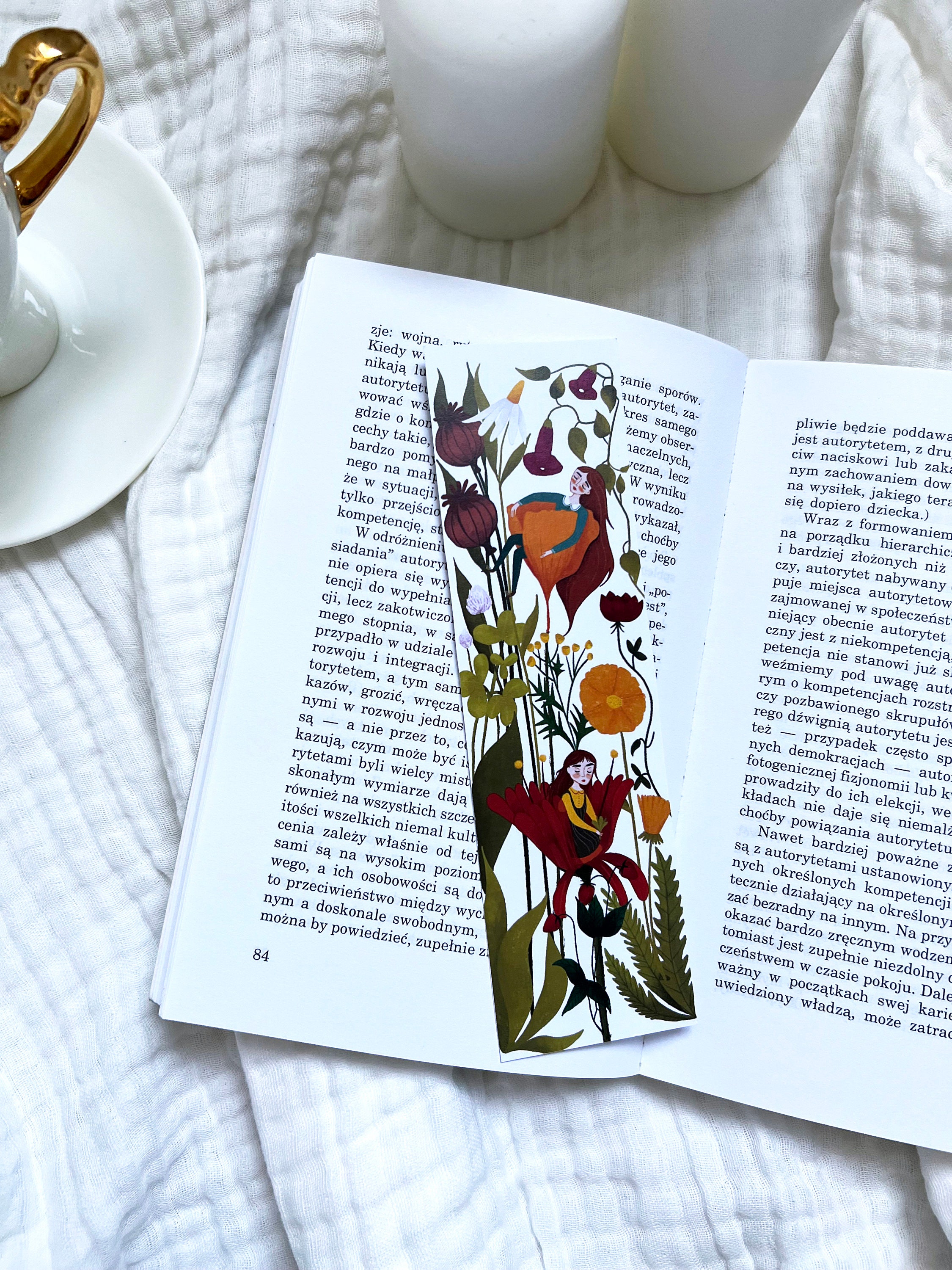 Instant Download Printable Botanical Bookmark Set, Retro Vintage ...