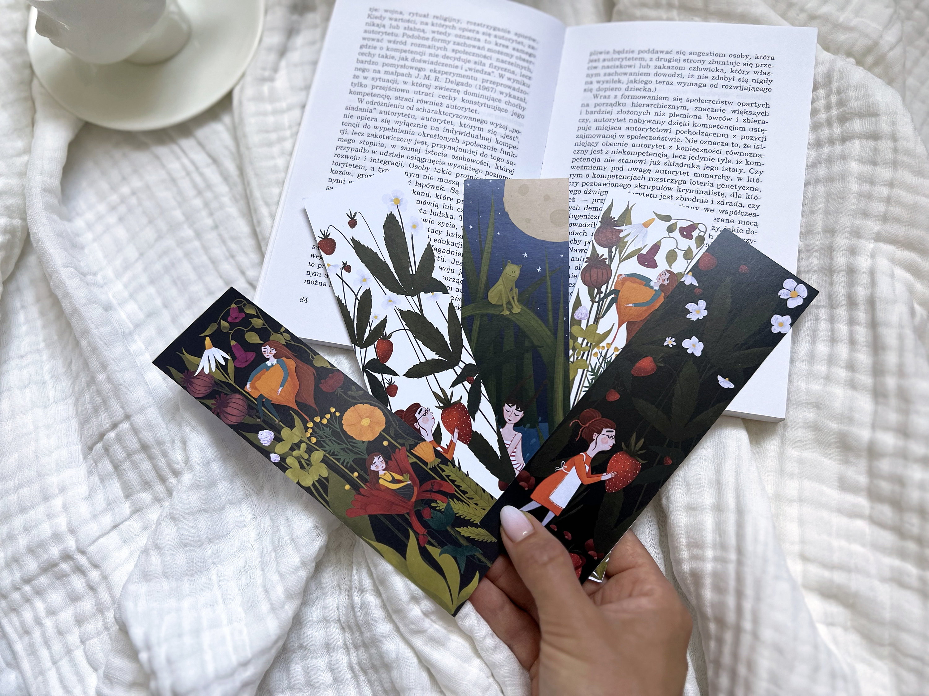 Instant Download Printable Botanical Bookmark Set, Retro Vintage ...