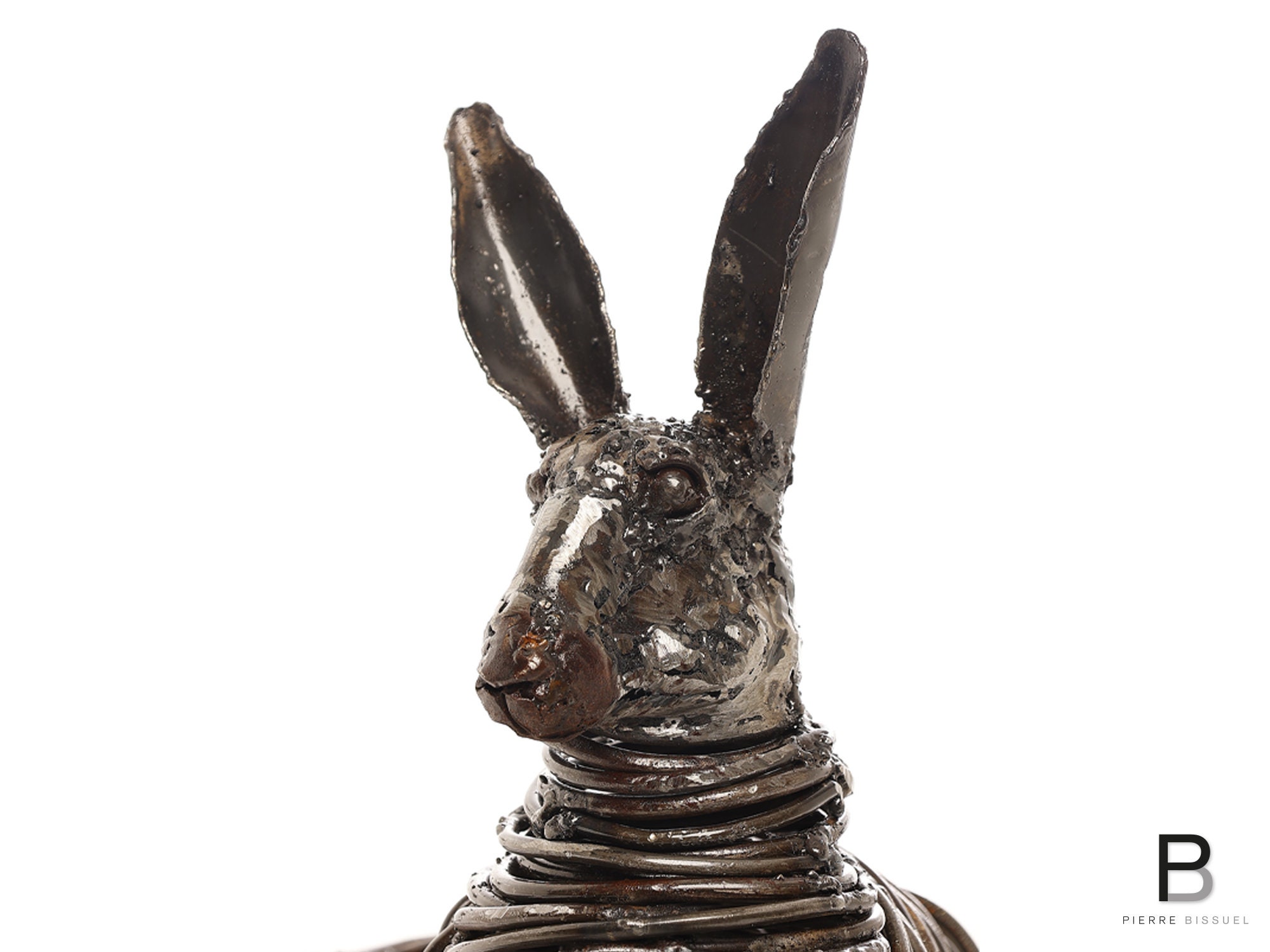 Lying Rabbit - Metal Sculpture - Etsy