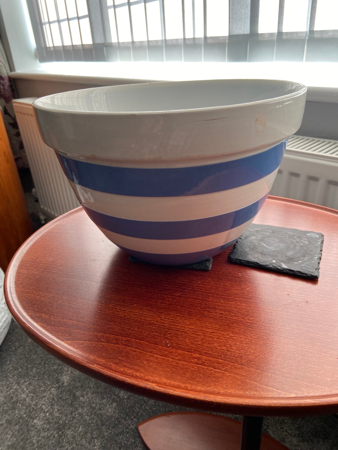 A Very Large, Rare TG Green Cornishware Bowl From the 1930s gresley ...