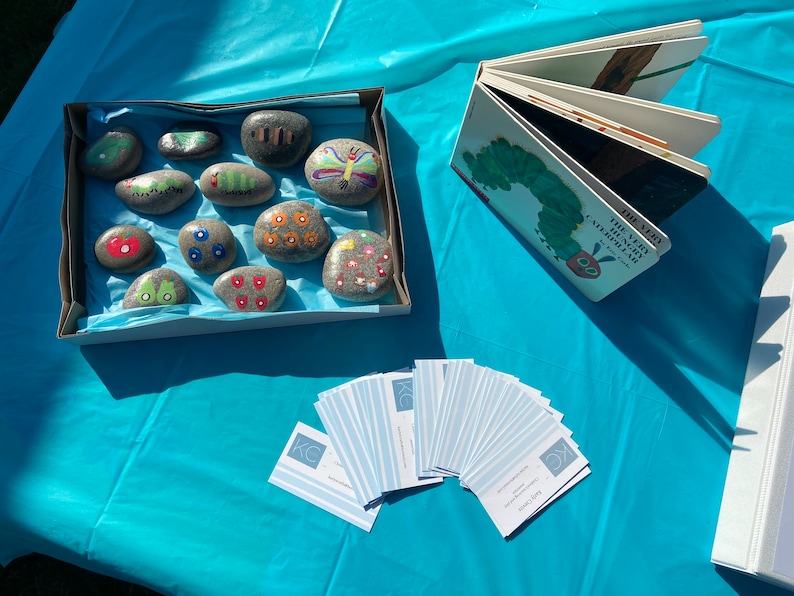 Story Stones the Very Hungry Caterpillar - Etsy