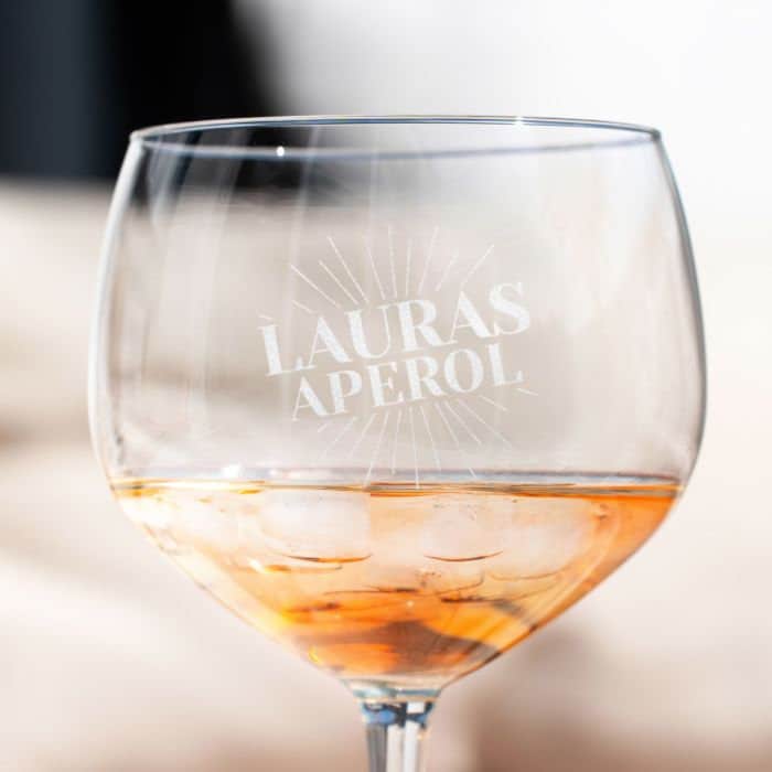 Aperol Spritz Glass I Personalised Aperol Spritz Logo Glass I - Etsy