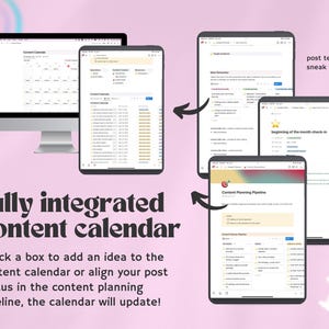 Content Creation Studio; notion Template for Content Creators ...