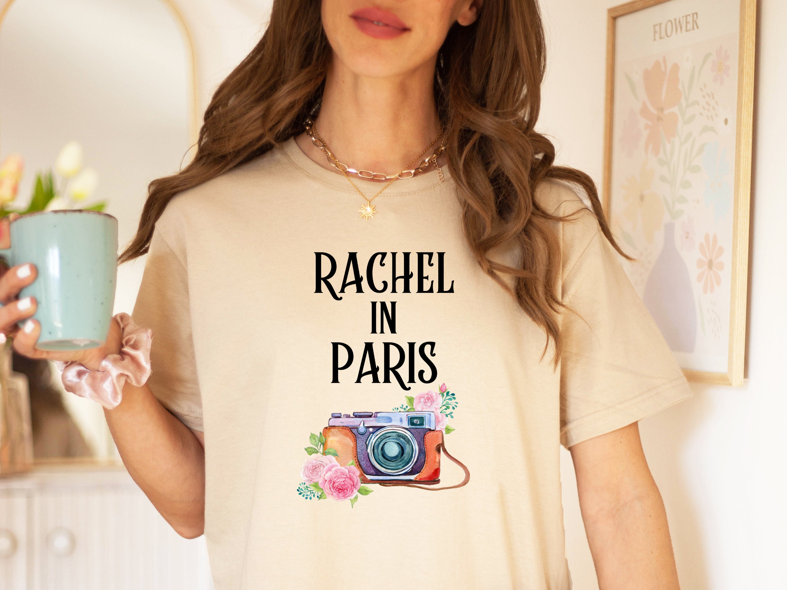 Personalised Emily in Paris T-shirt, Custom Emily in Paris Shirt ...