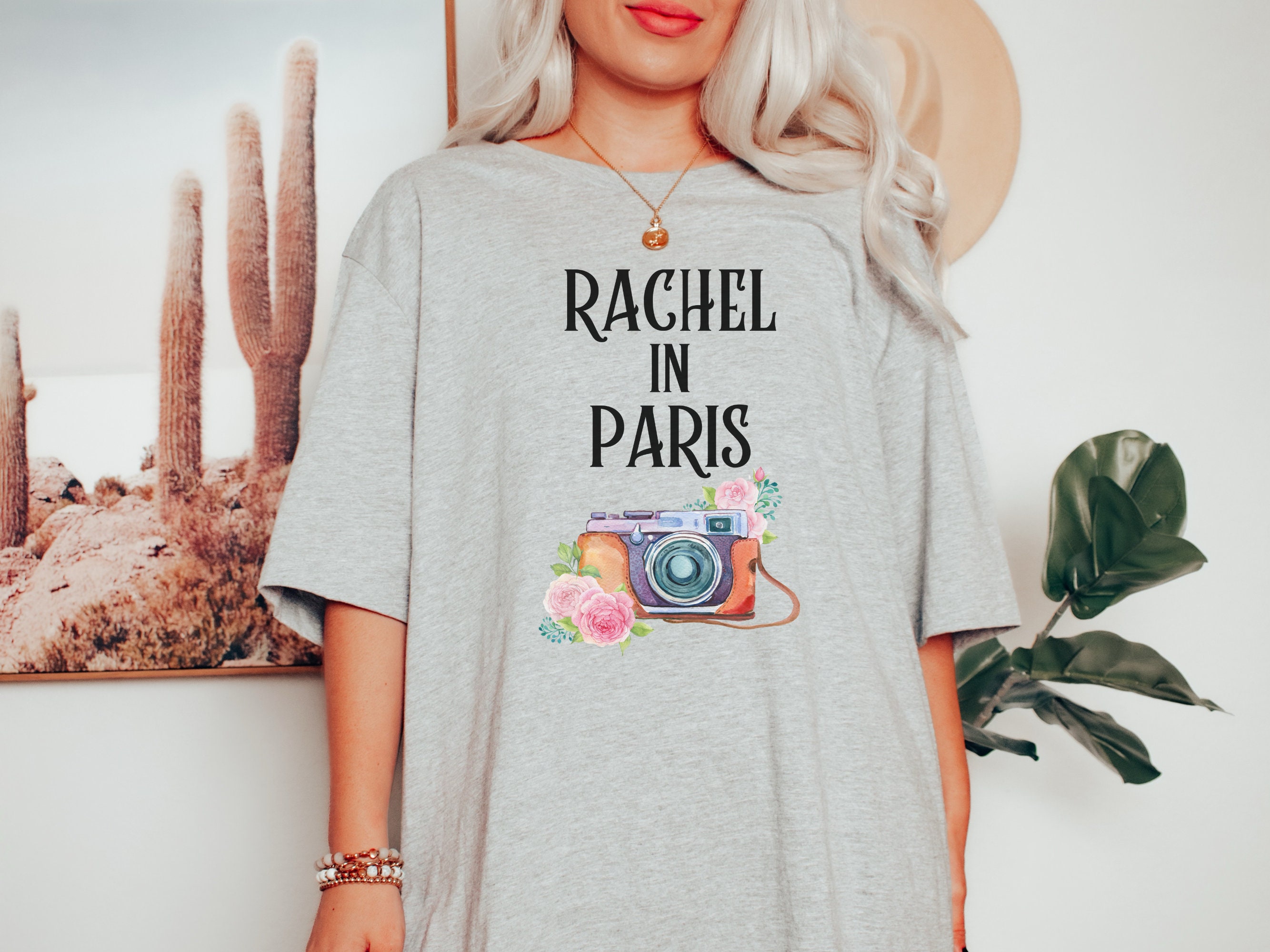 Personalised Emily in Paris T-shirt, Custom Emily in Paris Shirt ...