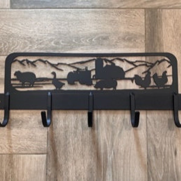 Industrial Coat Rack - Etsy