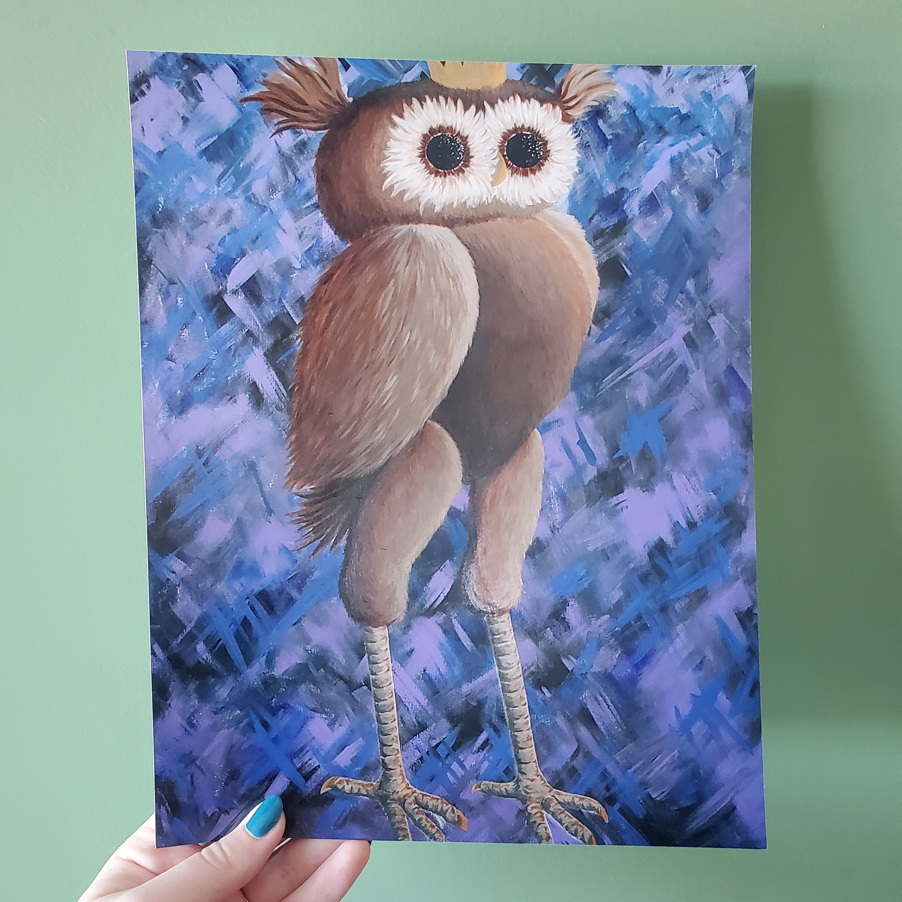 Stolas Print MISPRINT 8.5x11 - Etsy