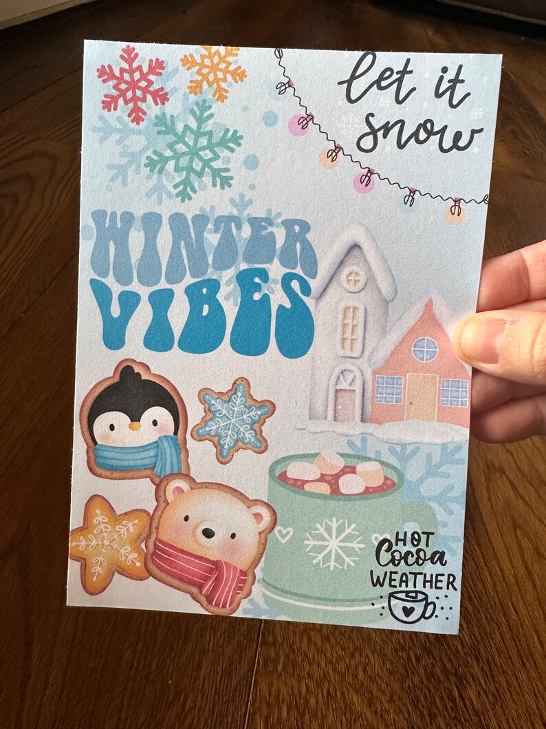 Winter Kindle Insert Printable Kindle Decorations E-reader Inserts ...