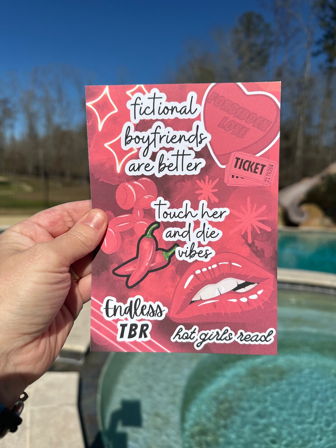 Cute RED Kindle Insert Printable | Kindle Decorations | E-reader ...