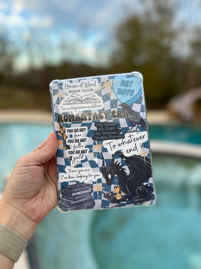 Romantasy Era Kindle Insert Printable Kindle Decorations E-reader ...