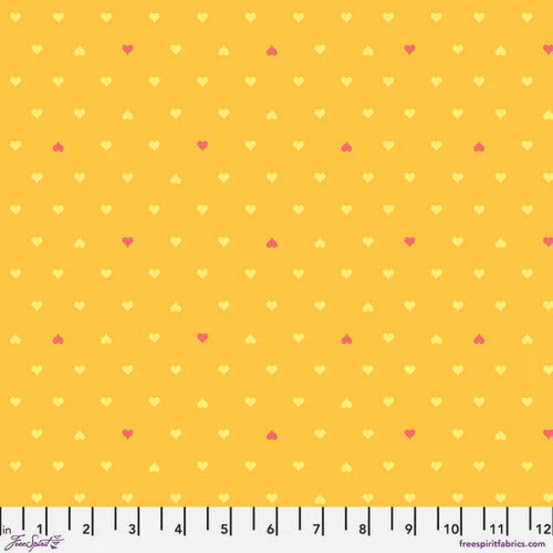 Tula Pink Besties Unconditional Love - Buttercup - Etsy