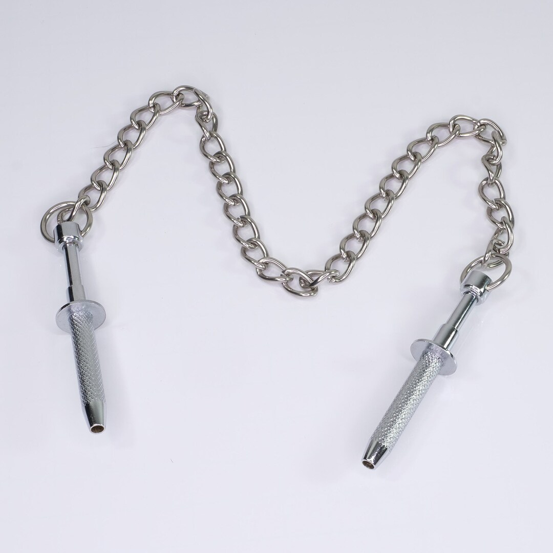 Stainless Steel Retractable Claw Nipple Clamps With Chain - Etsy