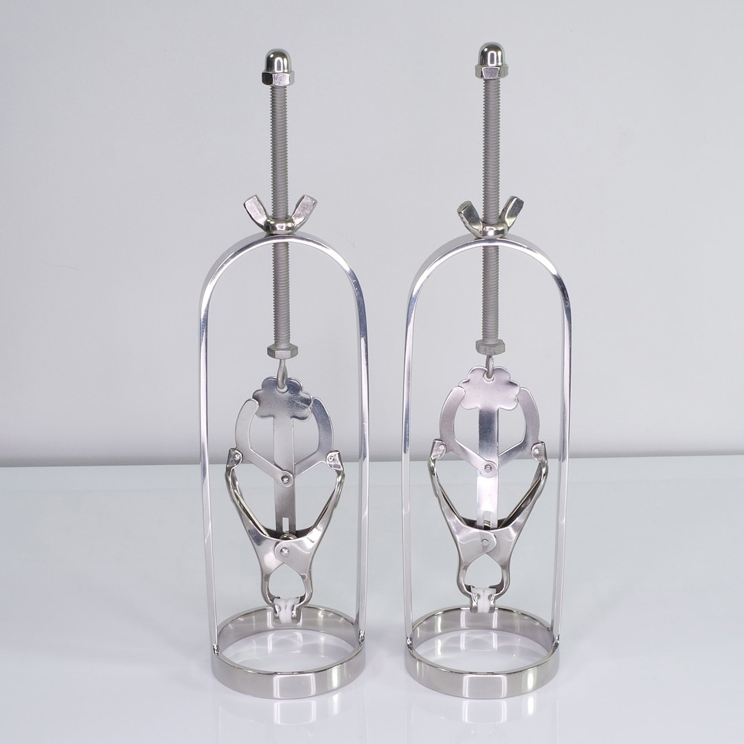 Japanese Clover Stretcher Nipple Clamps Stainless Steel Nipple Clamp - Etsy