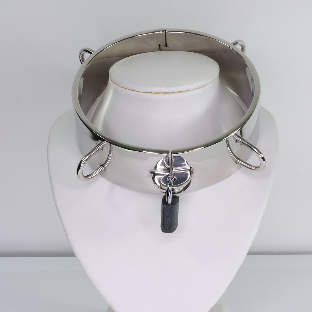 Stainless Steel Dungeon Collar - Etsy