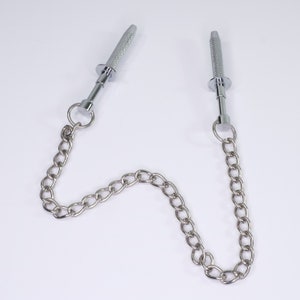 Stainless Steel Retractable Claw Nipple Clamps With Chain - Etsy