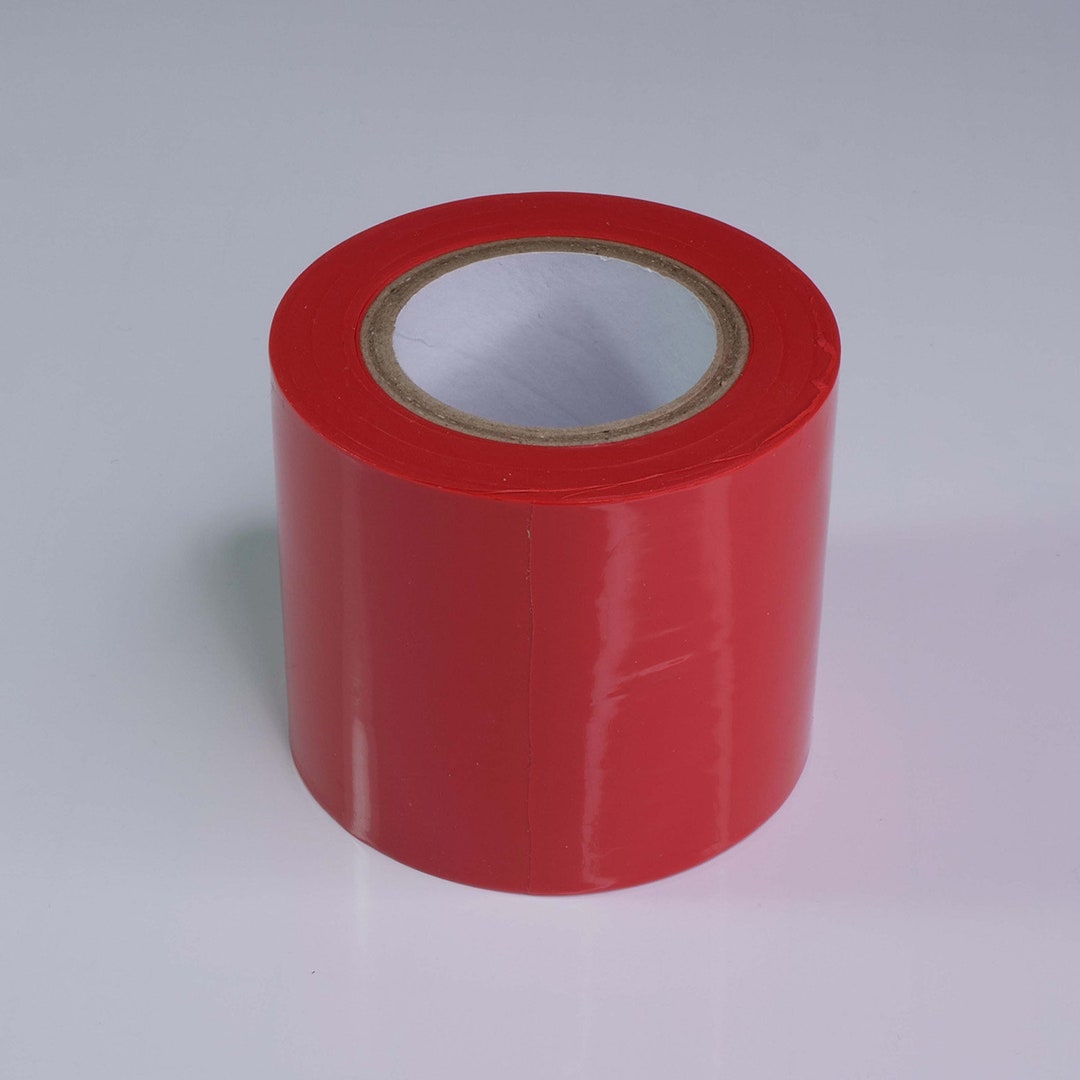 Red Tape Bondage Non Adhesive Electrostatic Bdsm Bondage Tape Etsy