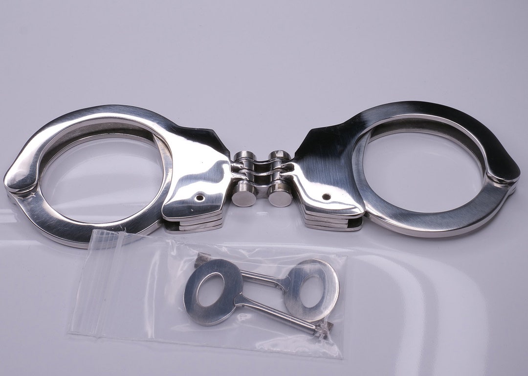 Hinged Metal Handcuffs - Etsy