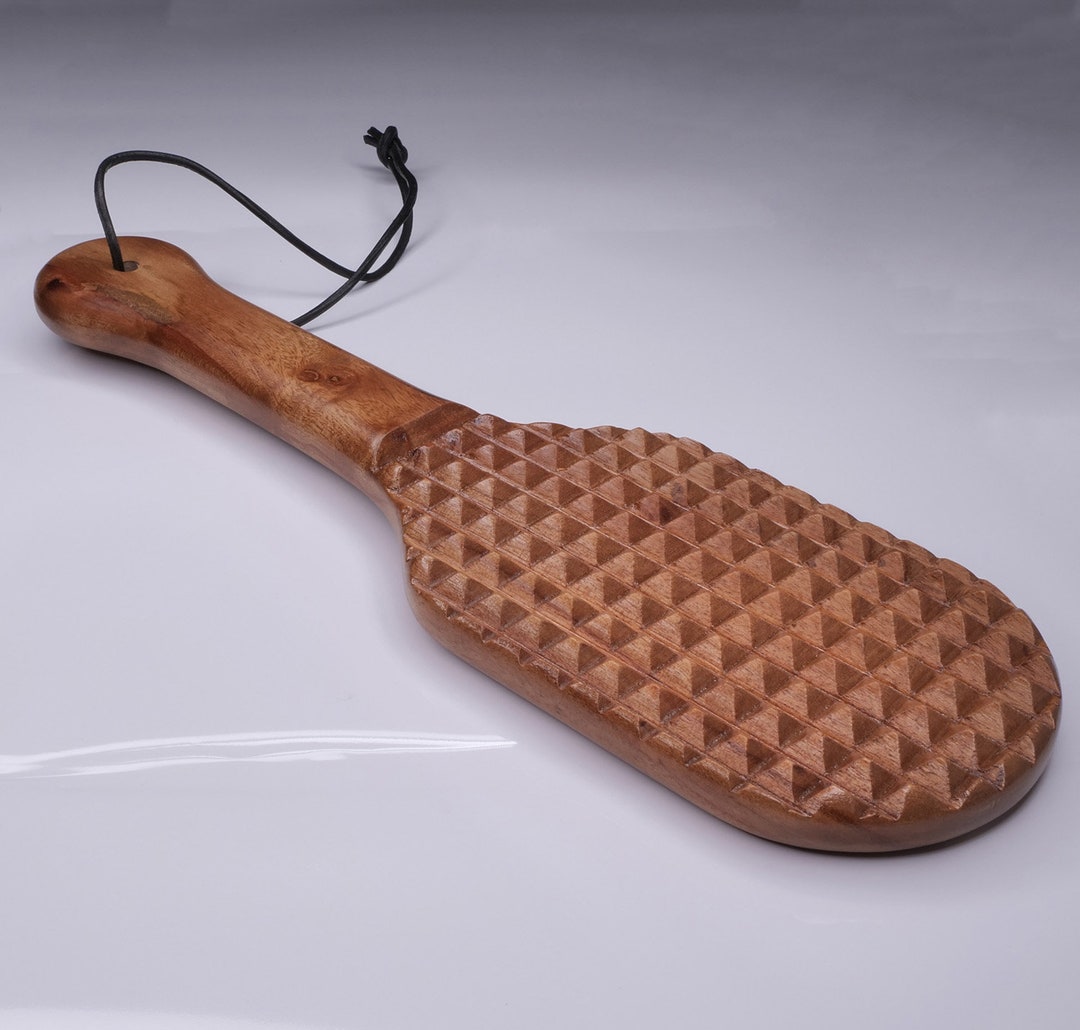 Solid Wood Paddle or Paddle With Rivets Carving Into the Wood - Etsy