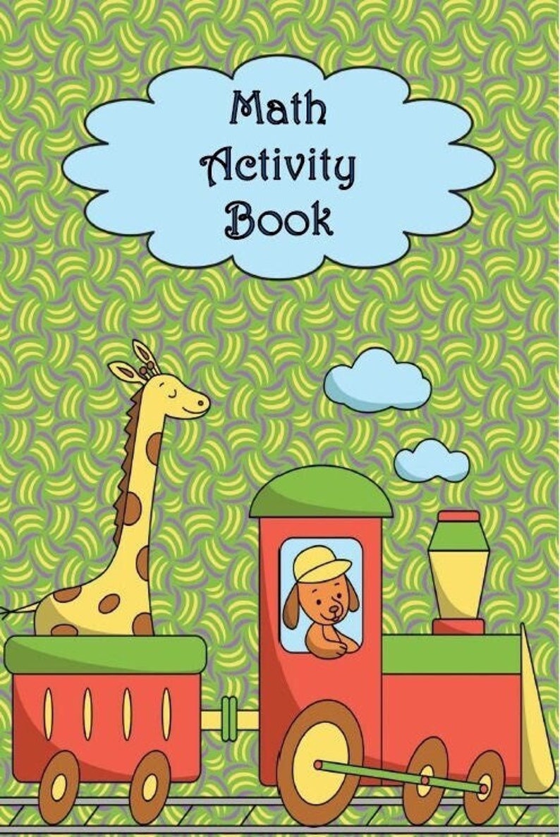 Math Activity Book: 45 Pages of Fun Math Challenges for Kids 5 - Etsy